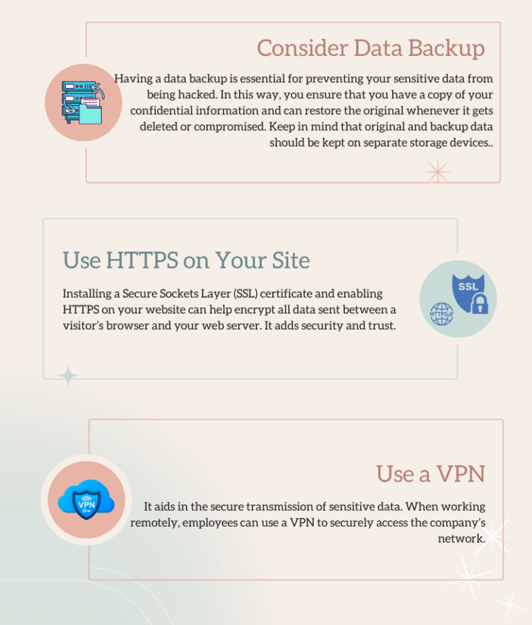 Cyber Security Tips for Small Businesses - Infographic